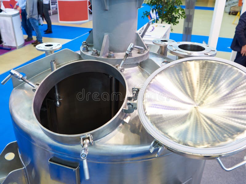 Stationary Dissolver, Paint Mixer Industrial Stock Image - Image of ...