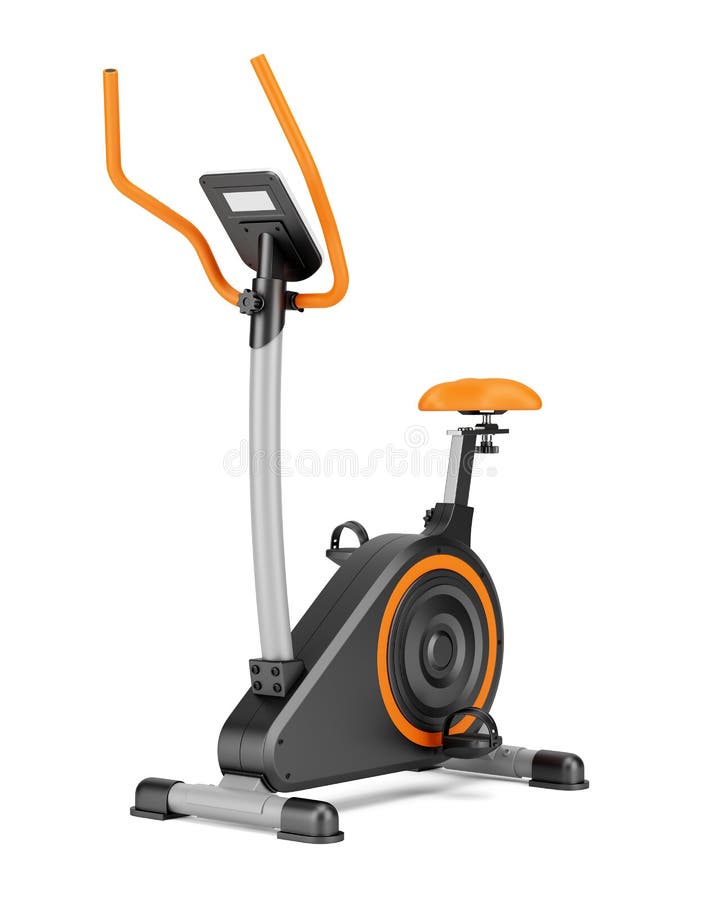 Exercise Bike stock illustration. Illustration of healthy - 2480492