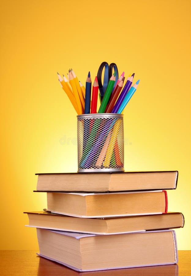 Stationery set. stock photo. Image of notepad, color - 22104838