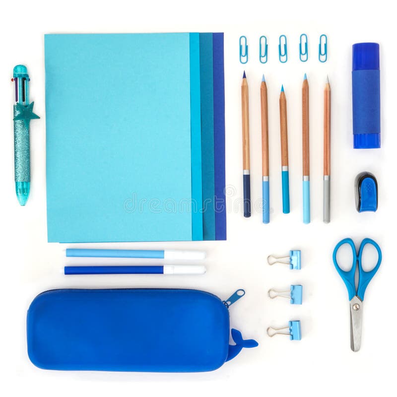 Stationery Composition . Back To School Stock Photo - Image of ...