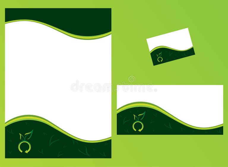 Stationery Set Letterhead Stock Illustrations – 10,747 Stationery Set ...