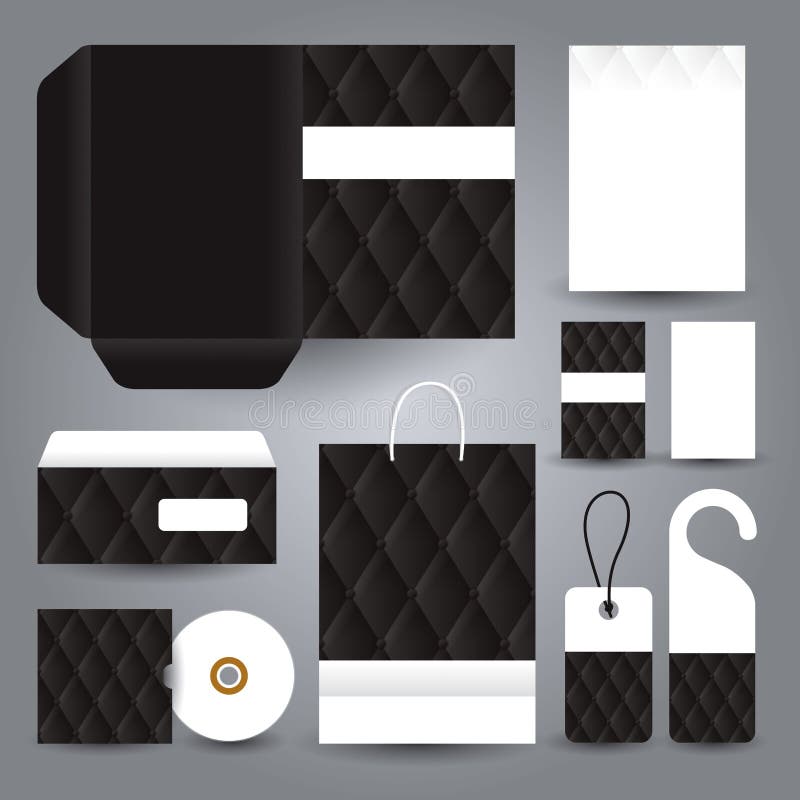 Stationery Set Design / Stationery Set Template. Stock Vector ...