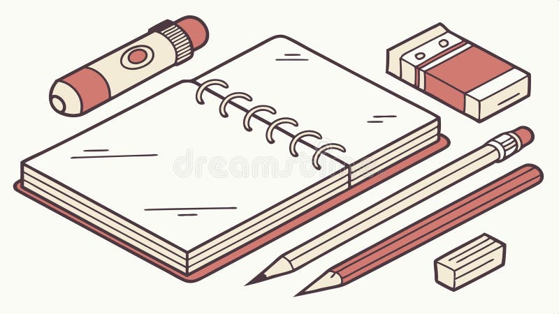 Stationery Set Notebook Pencil, Office Supplies and Writing Tools ...