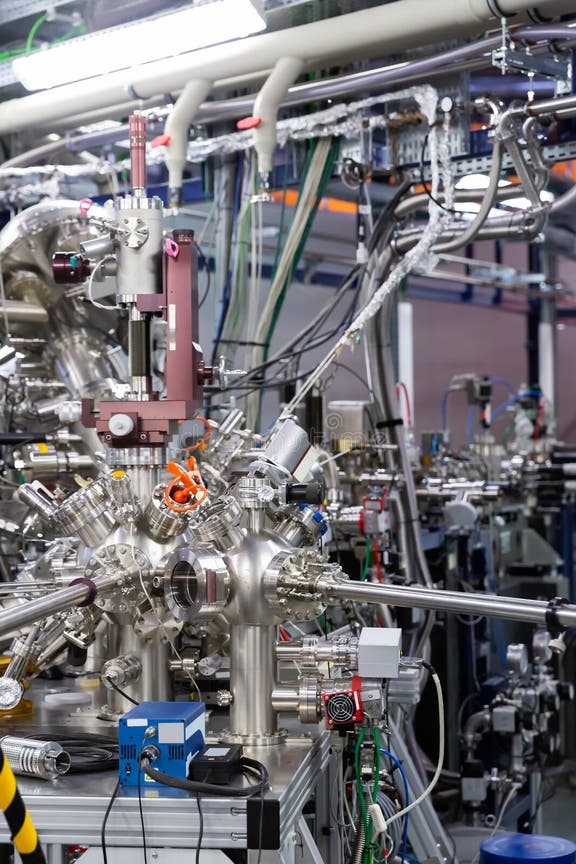 Stations in Experimental Laboratory Stock Photo - Image of biochemical ...