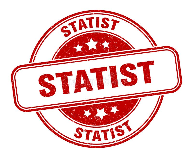 Statist Stamp. Statist Round Grunge Sign Stock Vector - Illustration of ...