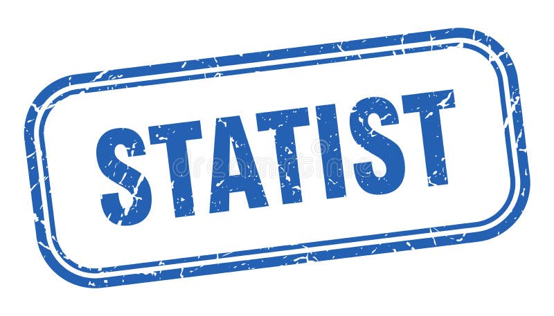 Statist Stamp. Statist Square Grunge Sign Stock Vector - Illustration ...