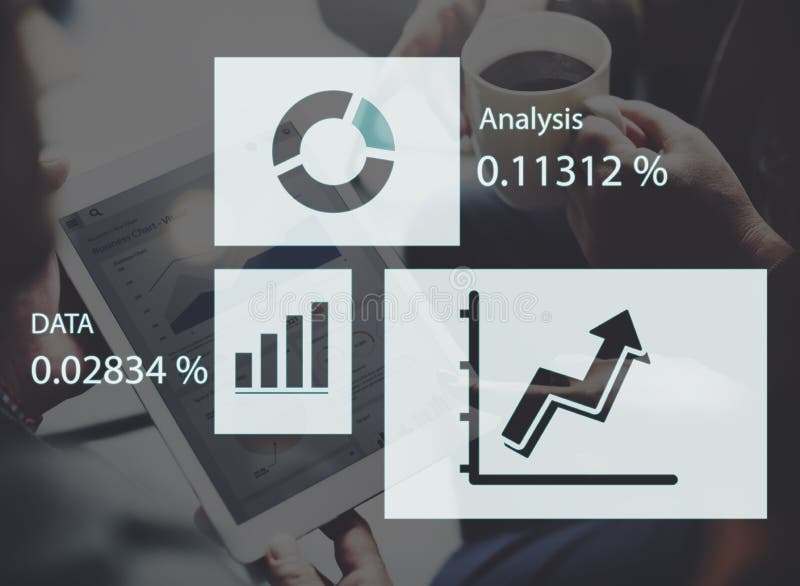 Statistic Analysis Business Diagram Data Growth Concept Stock Photo ...