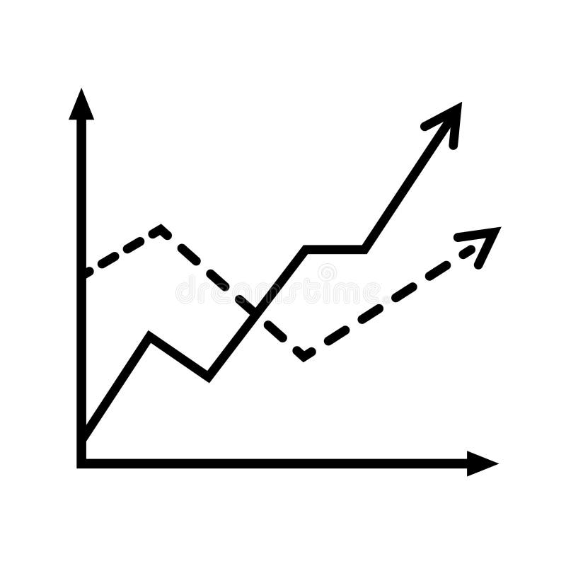 Chart and Graph Icons Vector Set. Pie Chart Illustration Symbol ...