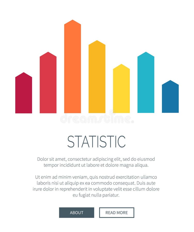 Statistic Representation Design for Web Page Stock Vector ...