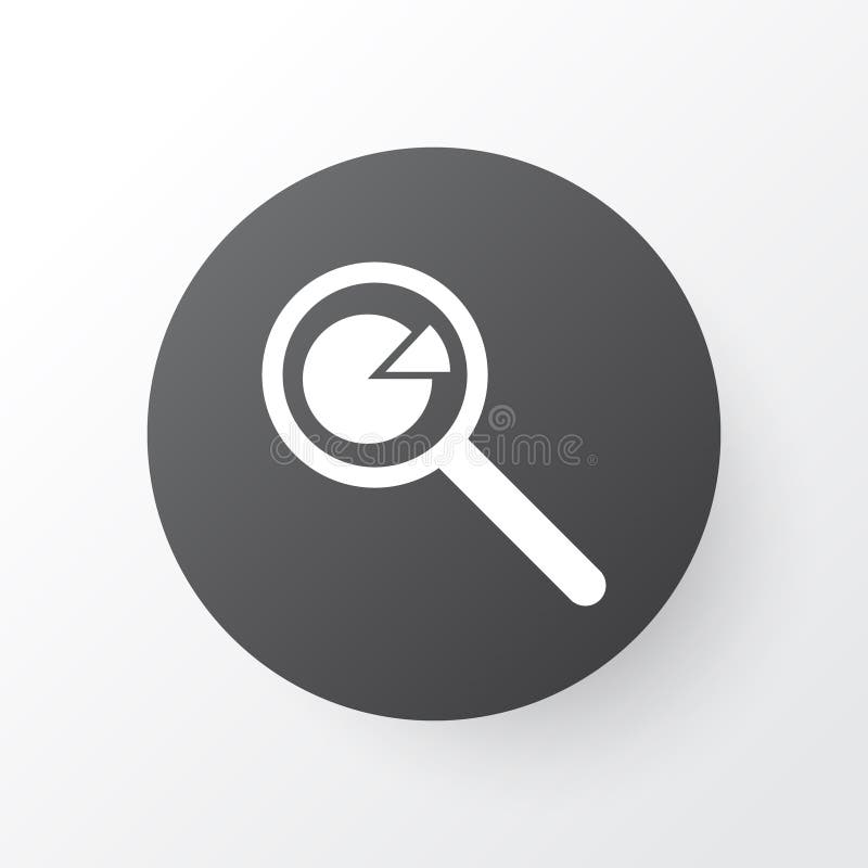 Statistic Research Icon Symbol. Premium Quality Isolated Project ...