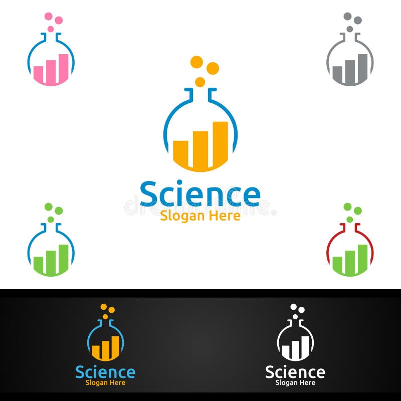 Science and Research Lab Logo for Microbiology, Biotechnology ...