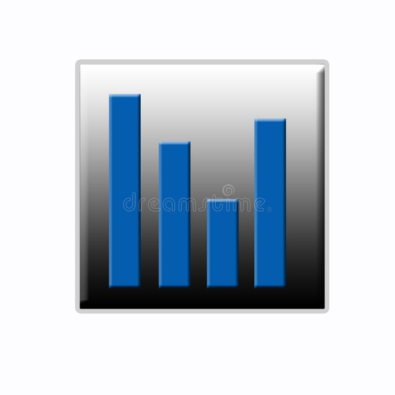 Statistic Web Button stock illustration. Illustration of button - 3281146