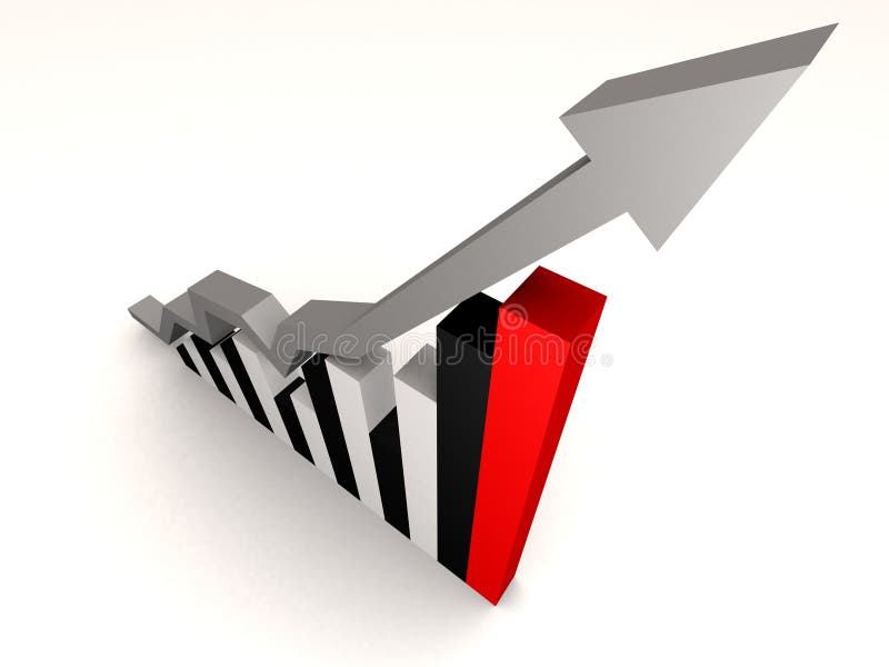 Statistica illustrazione di stock. Illustrazione di freccia - 1194433
