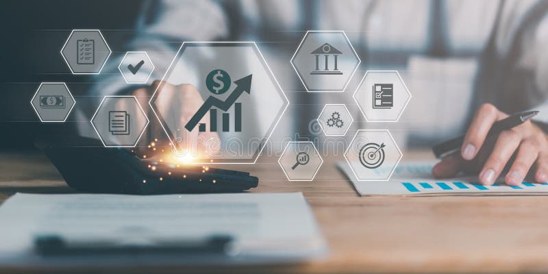 Statistical Analyst Using Calculator To Calculate and Read Reports ...