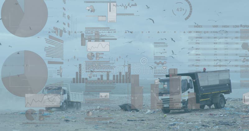 Statistical Data Processing Against Multiple Trucks Working on Landfill ... Statistical Data Processing Against Multiple Trucks Working on Landfill ...