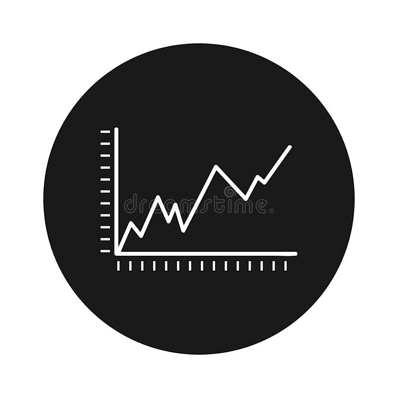 Statistical icon chart stock illustration. Illustration of icon - 86165901