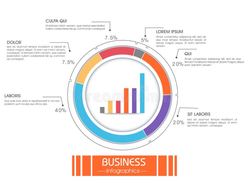 Statistical Infographic Element Layout. Stock Illustration ... Statistical Infographic Element Layout. Stock Illustration ...