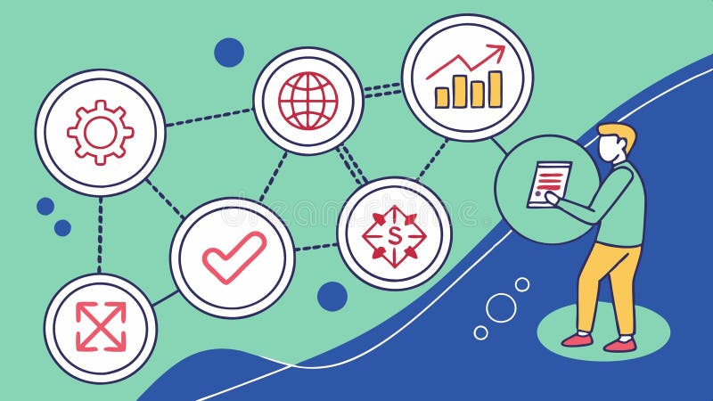 Data Analysis Chart, Illustrating Business Analytics and Statistical ...