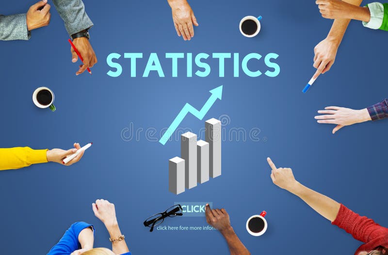 Statistics Analysis Business Data Diagram Growth Concept Stock Image ...