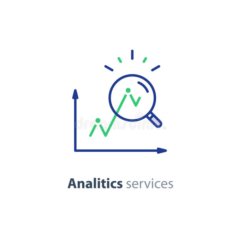 Statistics and Analytics Concept, Business Performance Report ...