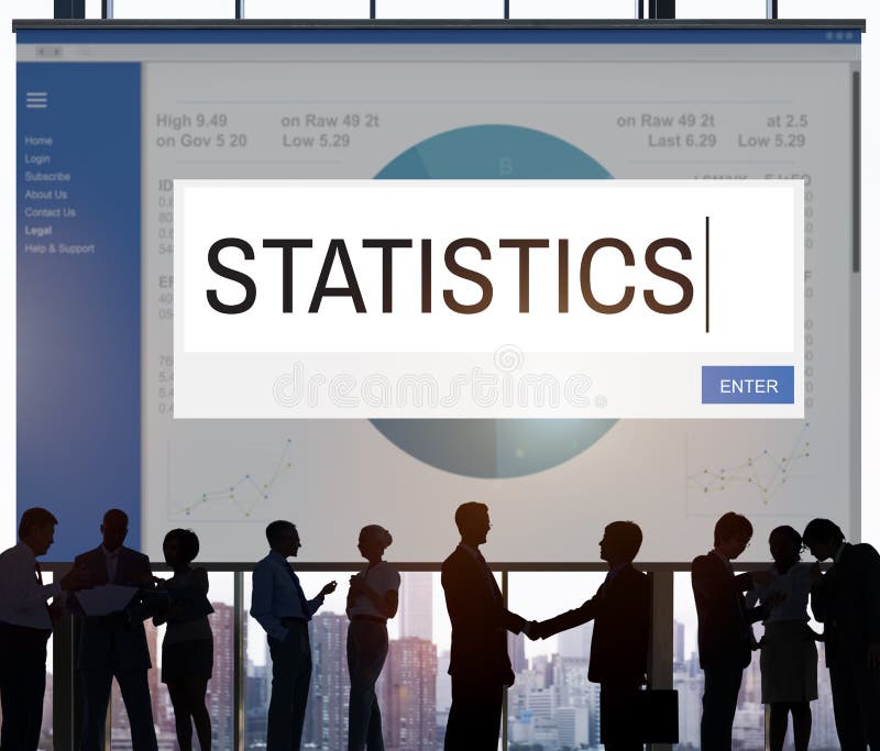 Statistics Analytics Strategy Solution Business Concept Stock Photo ...
