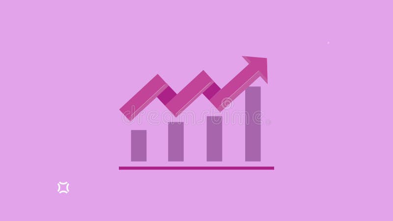 Statistics Bars Infographic Data Animation Stock Footage - Video of ...