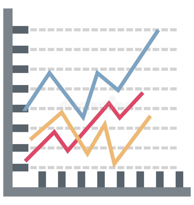 Statistics in color stock illustration. Illustration of reflection - 451638