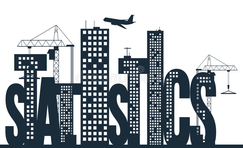 Statistics Concept. Business Concept Vector Illustration. Stock Vector ...