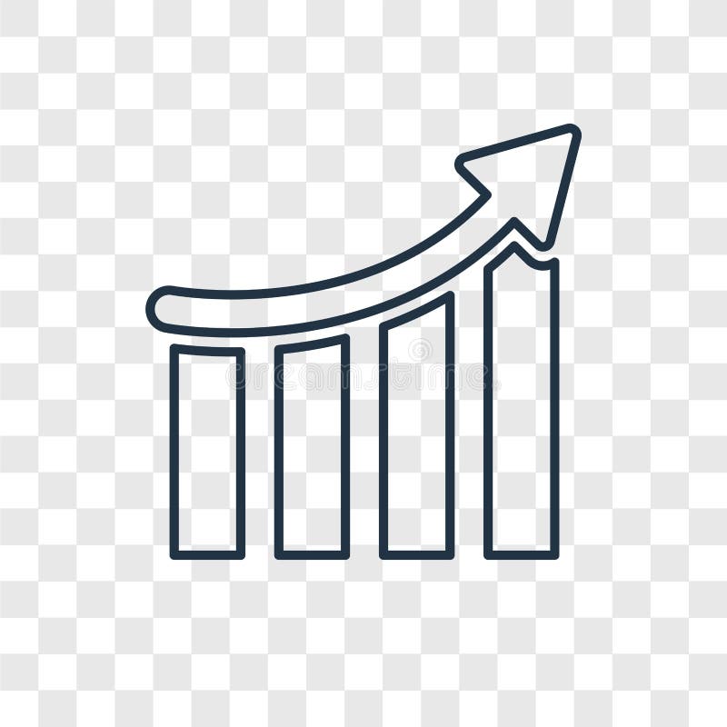 Statistics Icon Vector Isolated on White Background, Logo Concept of ...