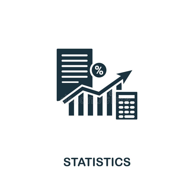 Statistics Creative Icon. Simple Element Illustration. Statistics ...