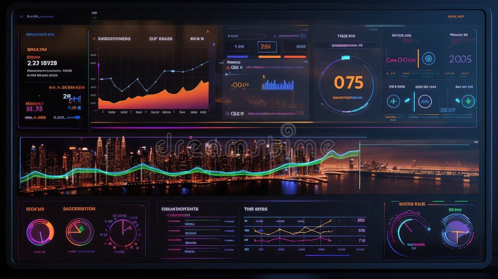 Statistics data points stock illustration. Illustration of time - 361208275