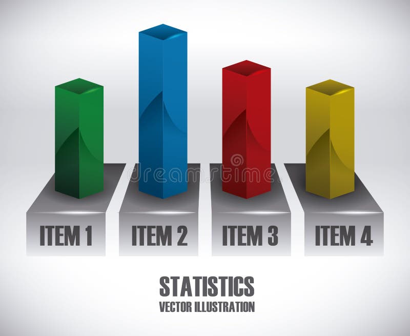 Statistics design stock vector. Illustration of graphics - 45739398