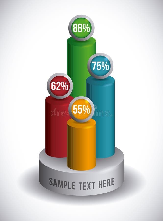 Statistics design stock vector. Illustration of info - 45739402