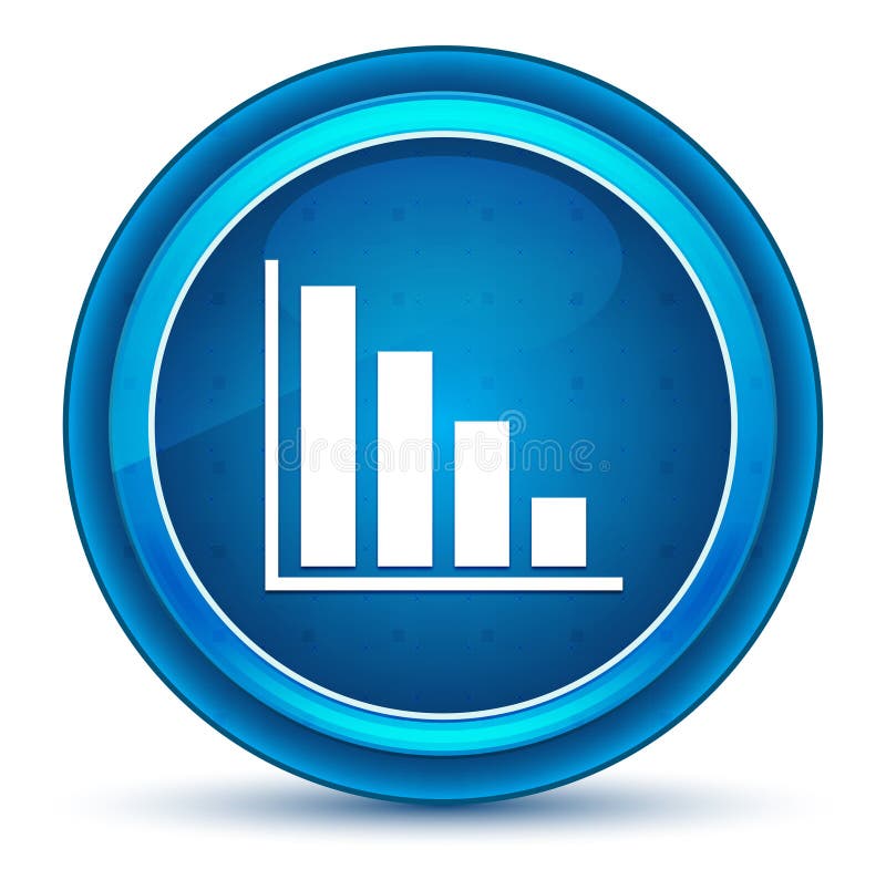 Statistics Glossy Blue Round Button Stock Illustrations – 159 ...