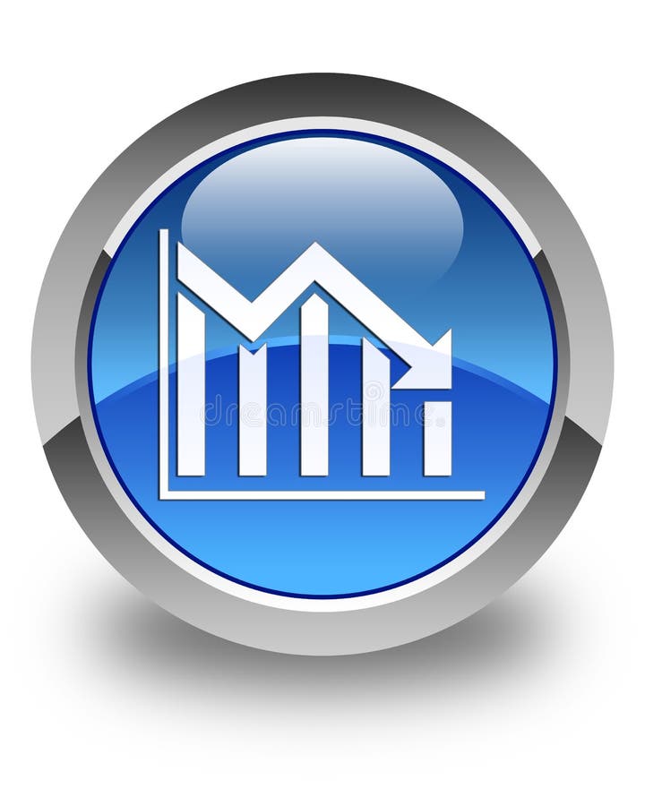 Statistics Glossy Blue Round Button Stock Illustrations – 165 ...