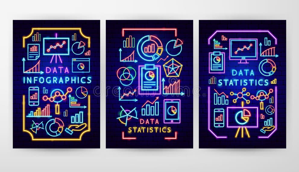 Statistics Flyer Concepts stock vector. Illustration of marketing ...