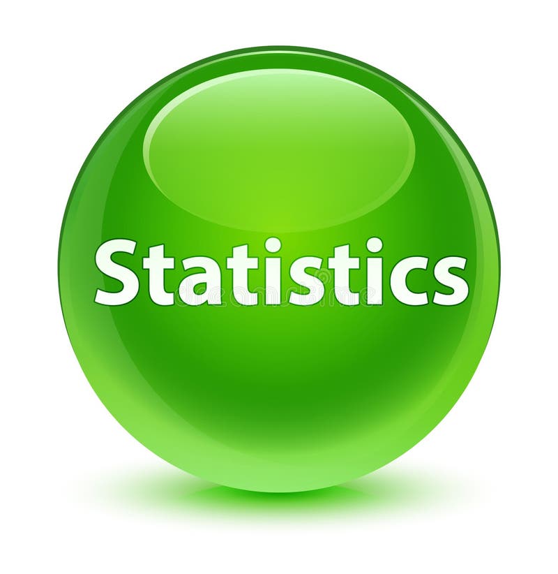 Statistics Green Round Button Stock Illustrations – 402 Statistics ...