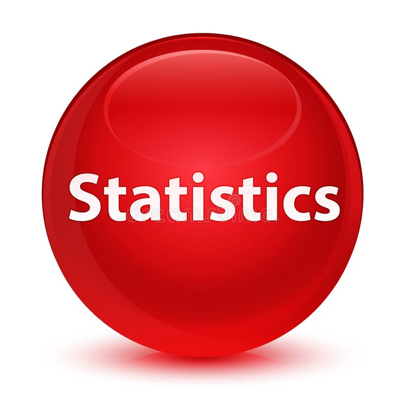 Statistics Glassy Red Round Button Stock Illustrations – 13 Statistics ...