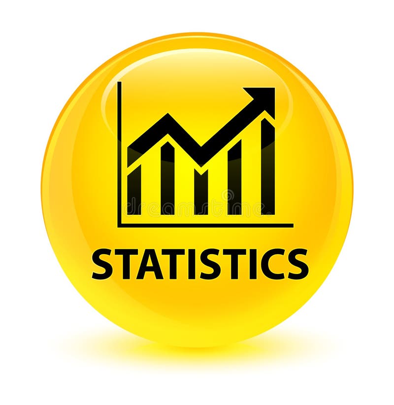 Statistics Icon Yellow Round Button Stock Illustrations – 177 ...