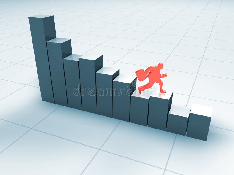 Financial risk stock vector. Illustration of downturn - 9066367