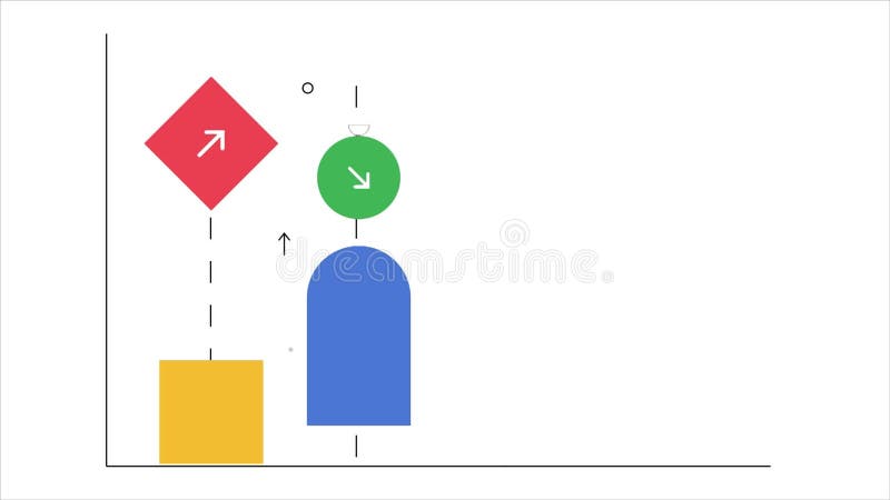 Statistics and graph stock footage. Video of animation - 269363222