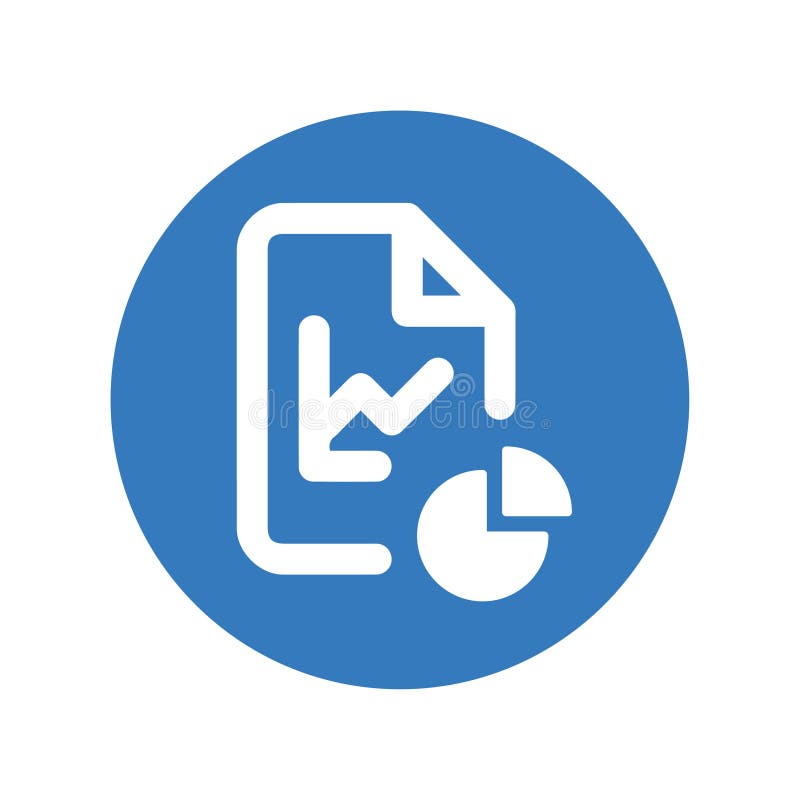 Statistics Icon, File Organization Stock Illustration - Illustration of ...