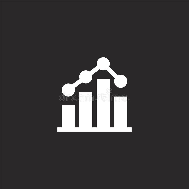 Statistics Icon. Filled Statistics Icon for Website Design and Mobile ...