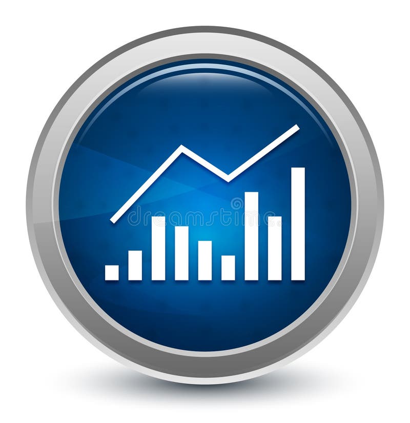 Round Blue Presentation Icon Stock Illustrations – 17,450 Round Blue ...
