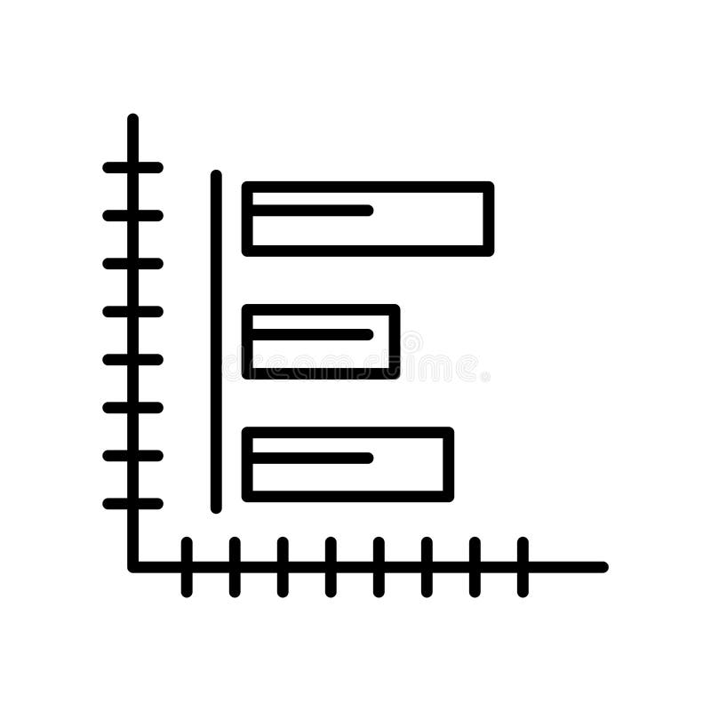 Statistics Icon Vector Isolated on White Background, Statistics Sign ...