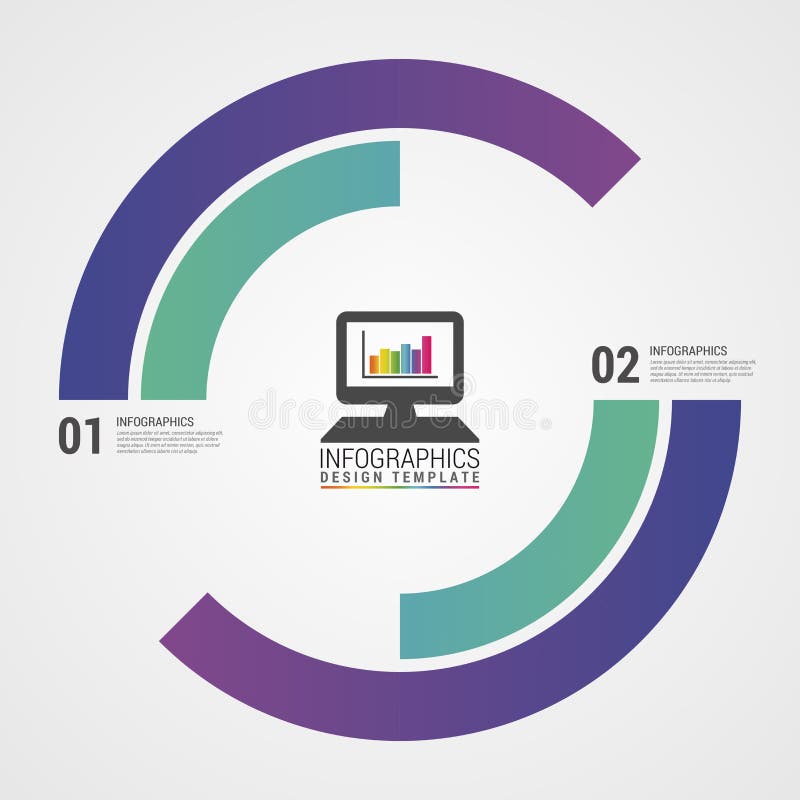 Statistics Infographic Design. Modern Concept Stock Vector ...