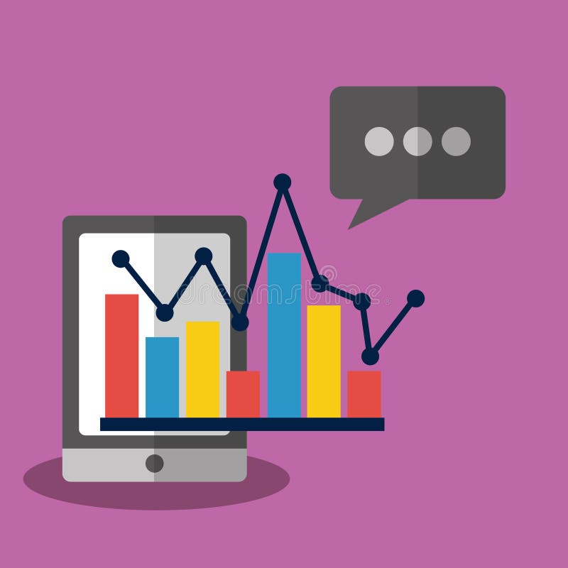 Statistics and Infographic Design Stock Illustration - Illustration of ...