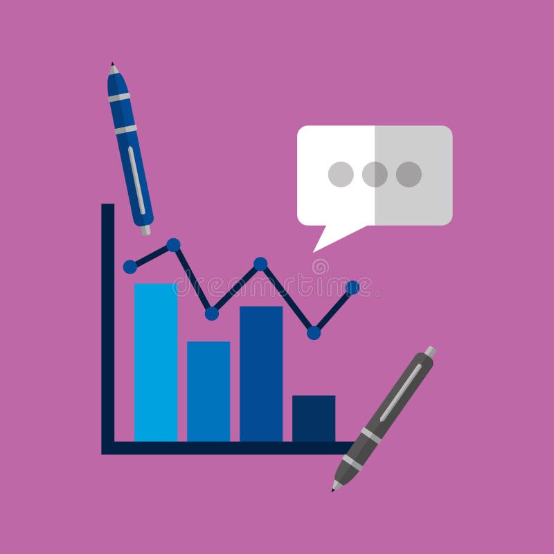 Statistics and Infographic Design Stock Illustration - Illustration of ...