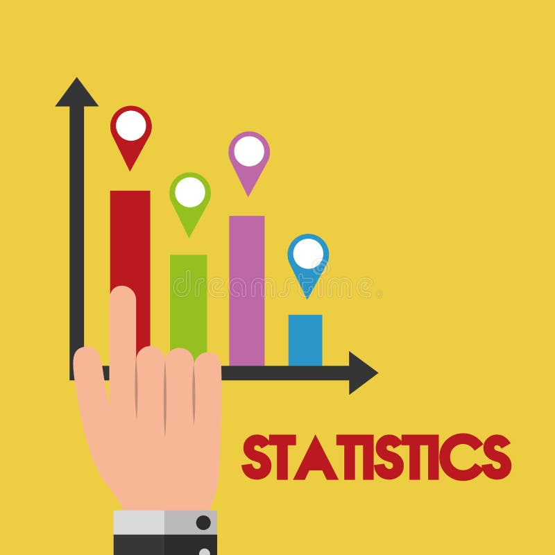 Statistics and Infographic Design Stock Illustration - Illustration of ...