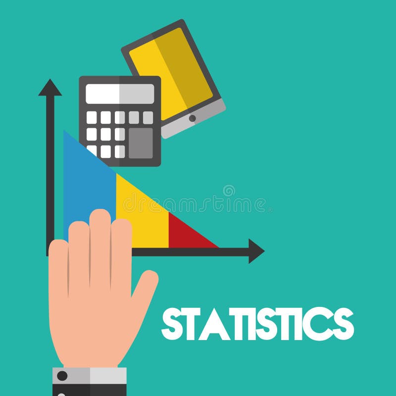 Statistics and Infographic Design Stock Illustration - Illustration of ...